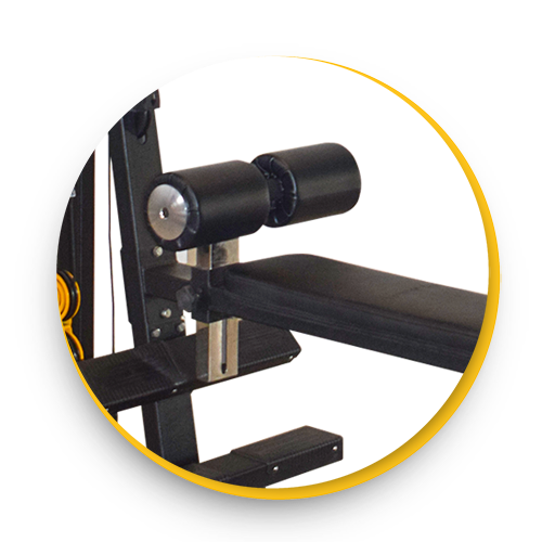 GS-9009 Dual Pulley Lat PullDown Mid Row Machine - Muscle Fit